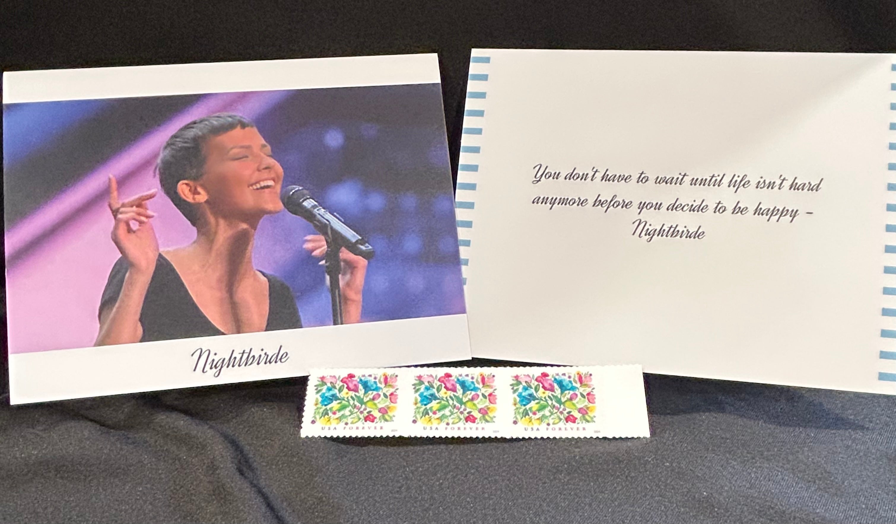 Nightbirde Inspirational Note Card Set – 3-Pack Encouragement Cards wi ...